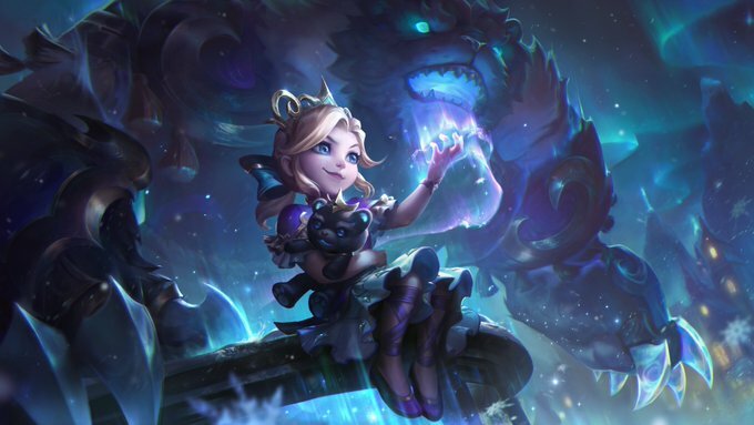 리그오브레전드 인벤 겨울의축복 혼돈의수정 스킨 일러스트 Lol 실시간 유저 정보 게시판