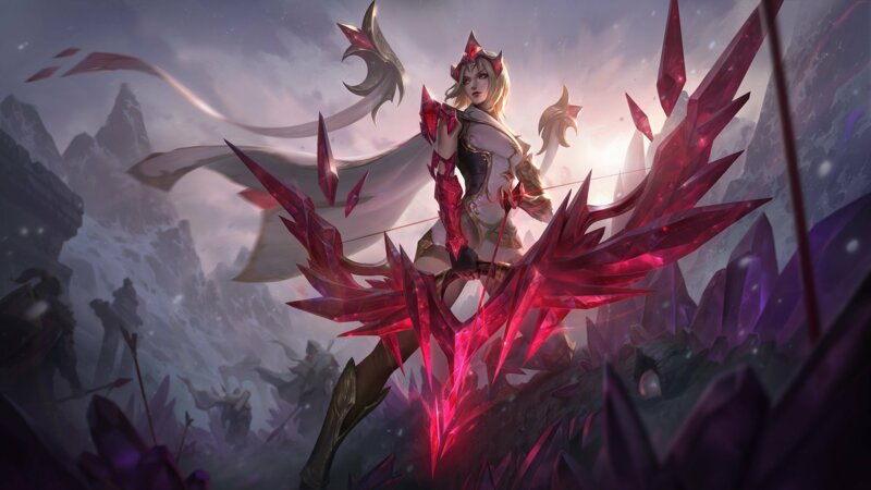 리그오브레전드 인벤 겨울의축복 혼돈의수정 스킨 일러스트 Lol 실시간 유저 정보 게시판