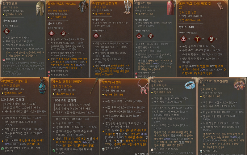 디아블로4 ★시즌2 극눈보라법사 빌드 가이드★ Vortex Gaming