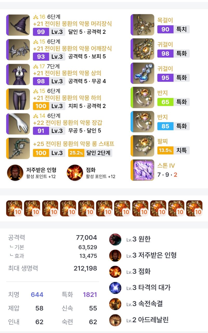 로스트아크 인벤 나도 버러지스펙이라고들음 로스트아크 인벤 소서리스 게시판