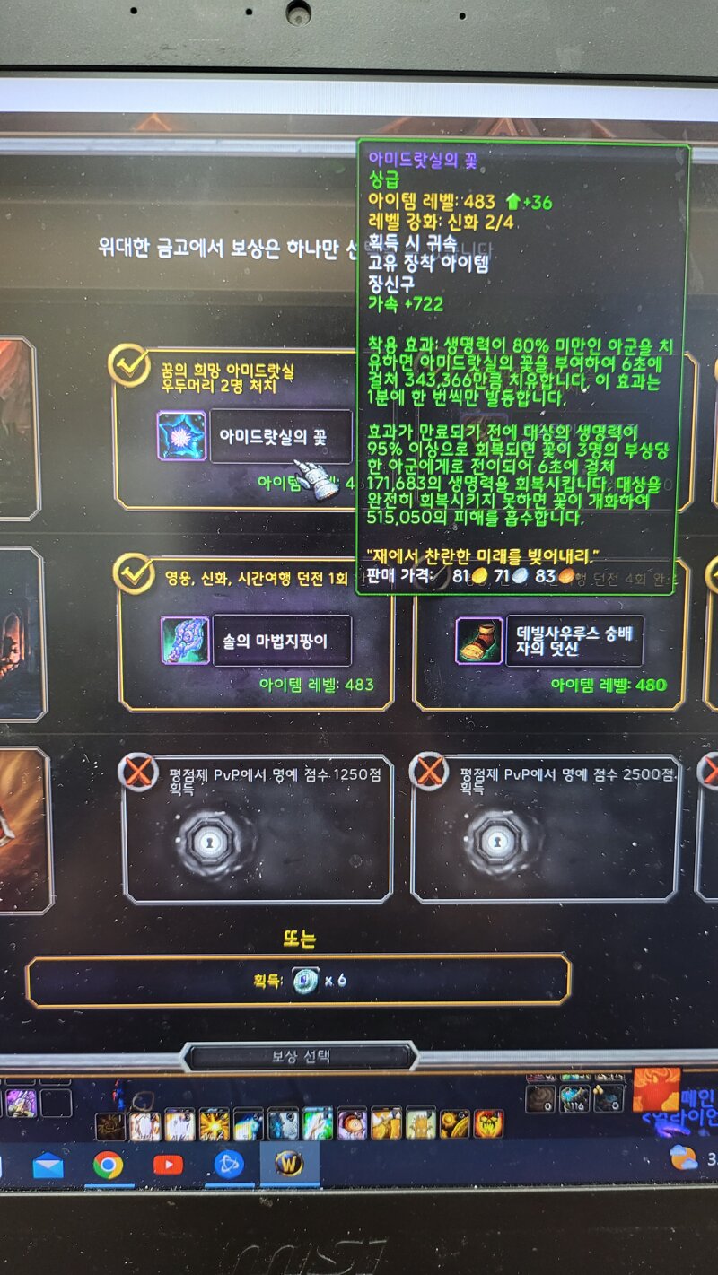월드 오브 워크래프트 인벤 수사 아미꽃 괜찮을까요 와우 인벤 사제 게시판