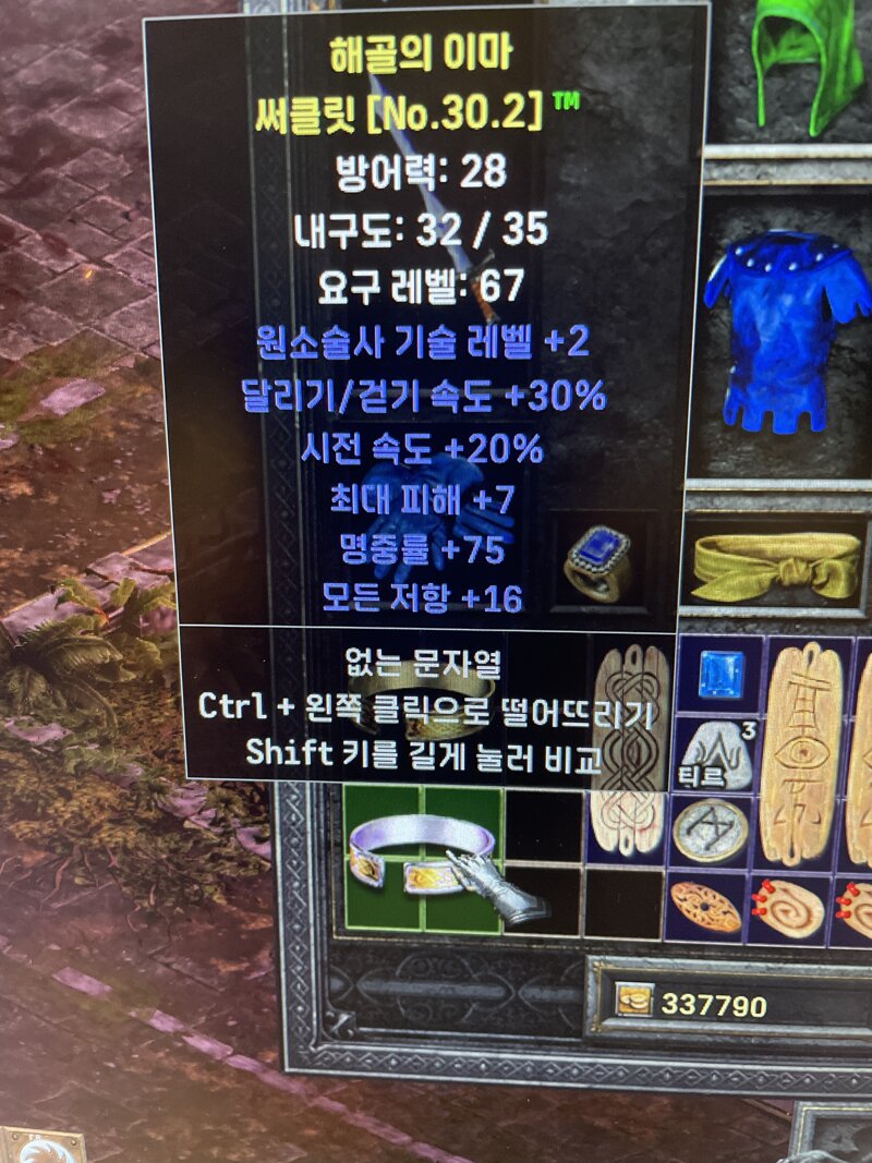 괜찮아보이는데 디아블로2 득템and자랑 게시판 디아블로2 인벤