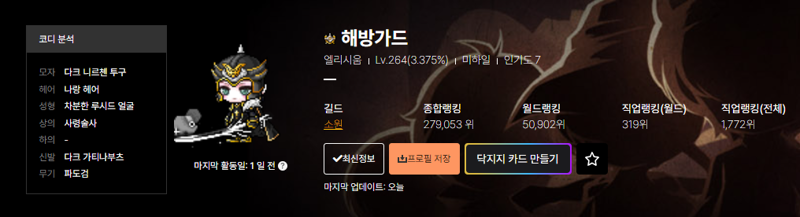 엘리시움 소원 길드 뽈리클 박제합니다 볼텍스 게이밍