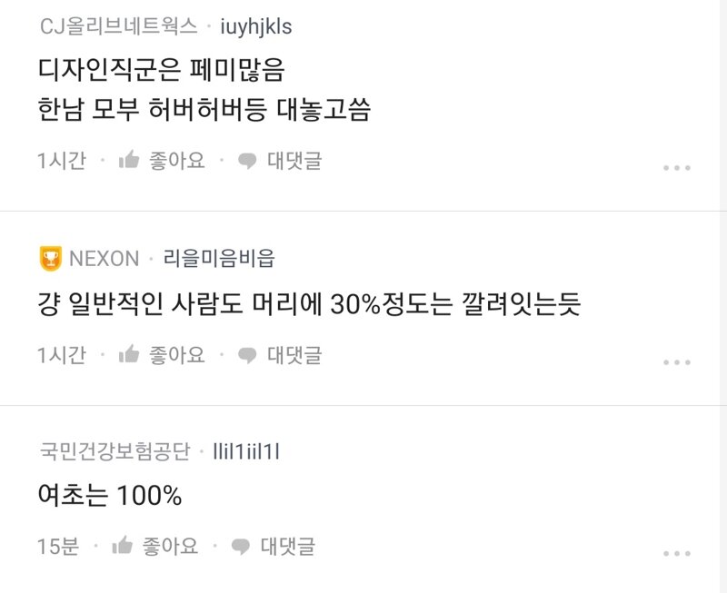 메이플스토리 인벤 넥슨 내부 페미관련 블라직원 댓글 메이플스토리 인벤 자유게시판