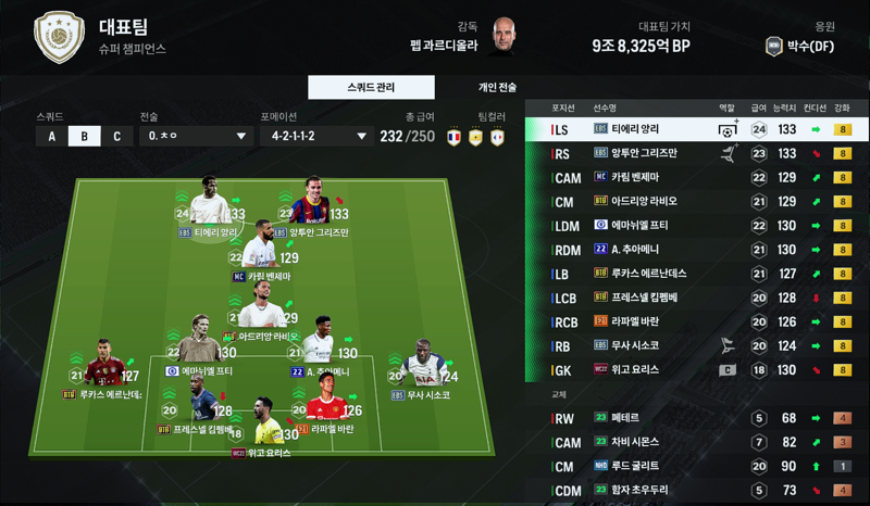 Fc 온라인 인벤 프랑스 슈챔달성 Fc 온라인 인벤 감독모드 게시판