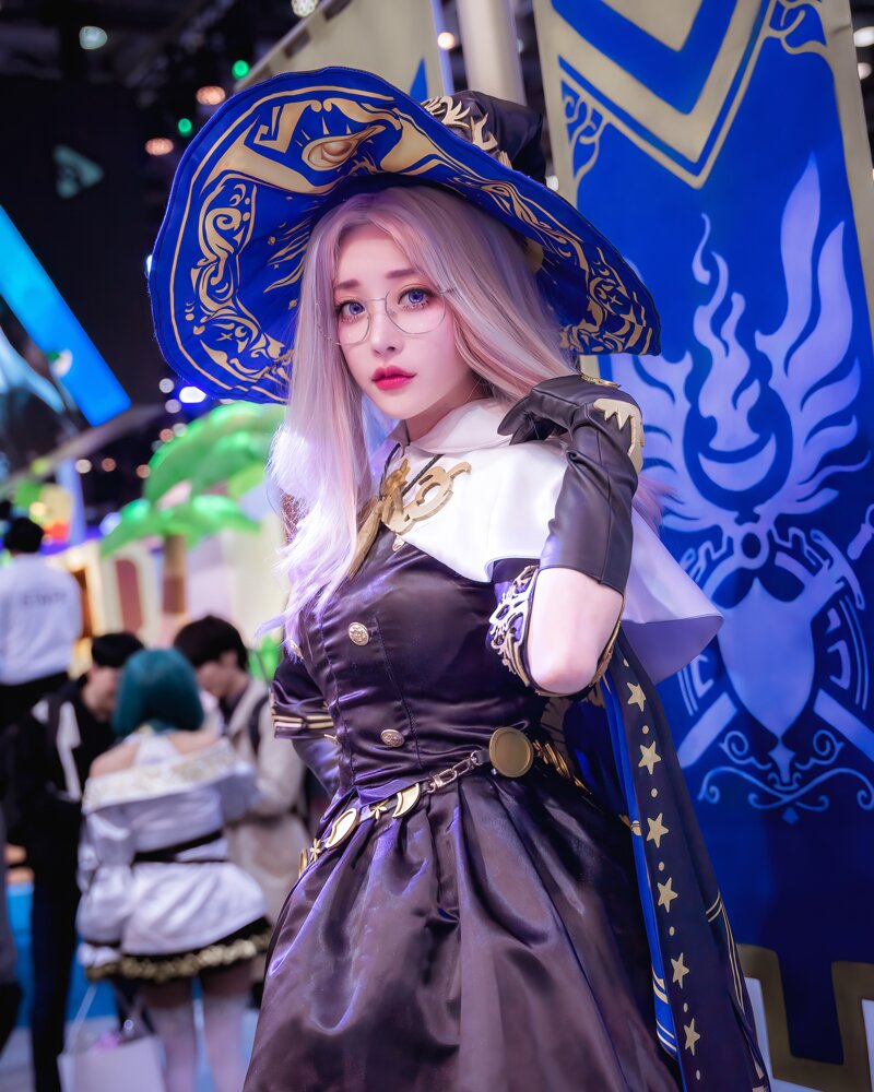Cosplay 코스프레 2023 지스타 별이되어라2 크산티아 코스프레 Vortex Gaming