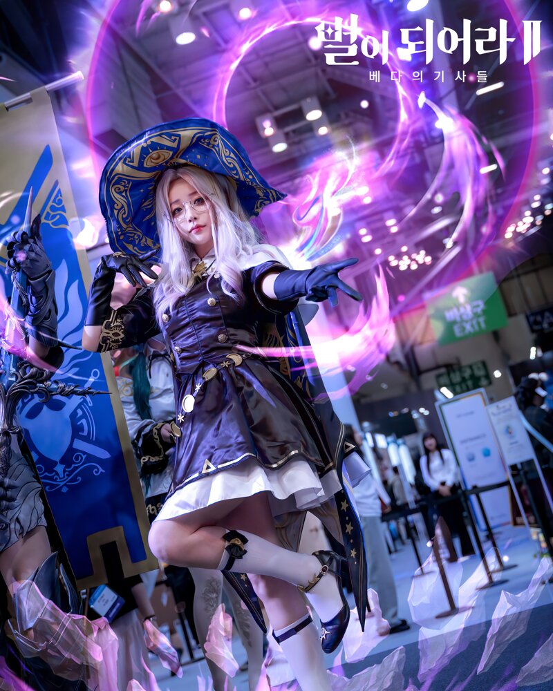 Cosplay 코스프레 2023 지스타 별이되어라2 크산티아 코스프레 Vortex Gaming