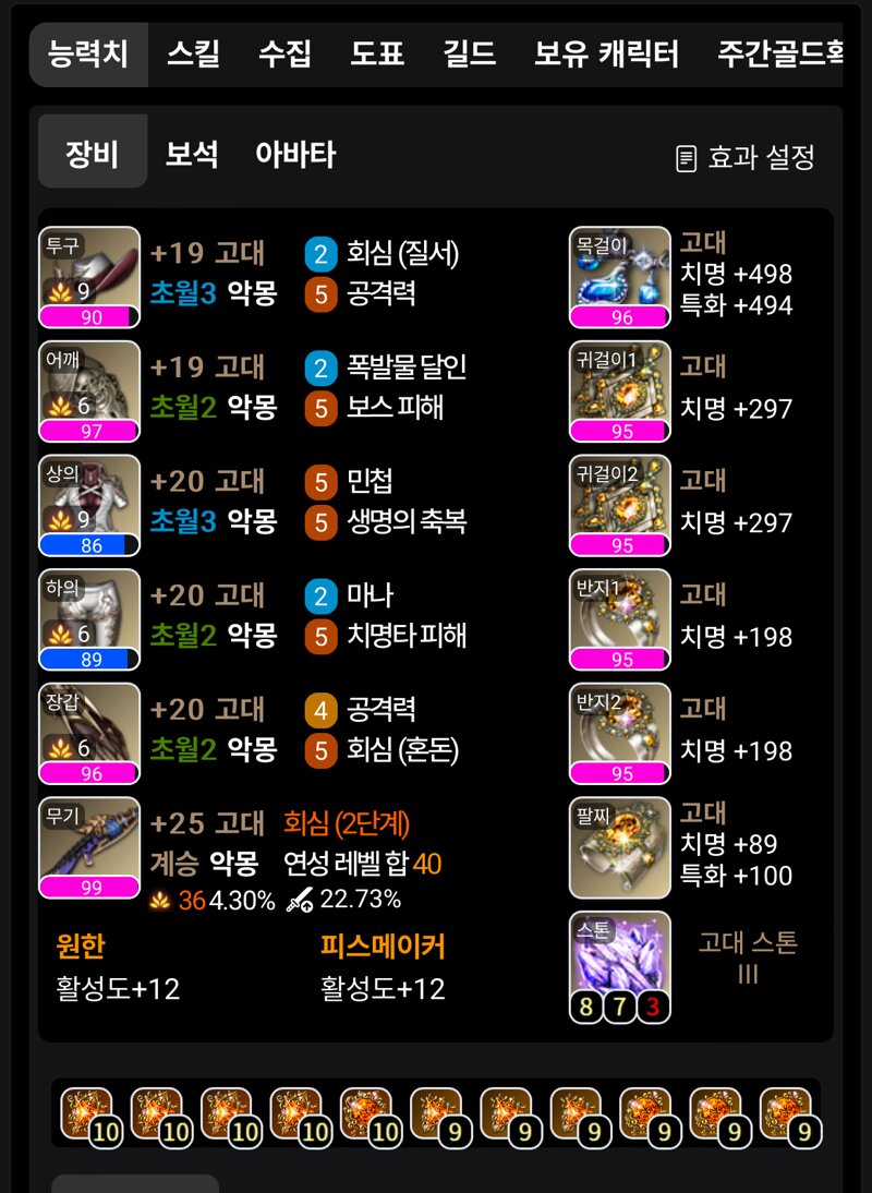 로스트아크 인벤 하멘 트라이 끼워줄 스펙인가 로스트아크 인벤 자유 게시판구