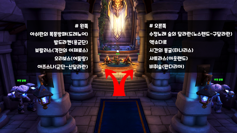 대도시 포탈 위치 및 노선 오그리마 스톰윈드 내부전쟁 업데이트 볼텍스 게이밍