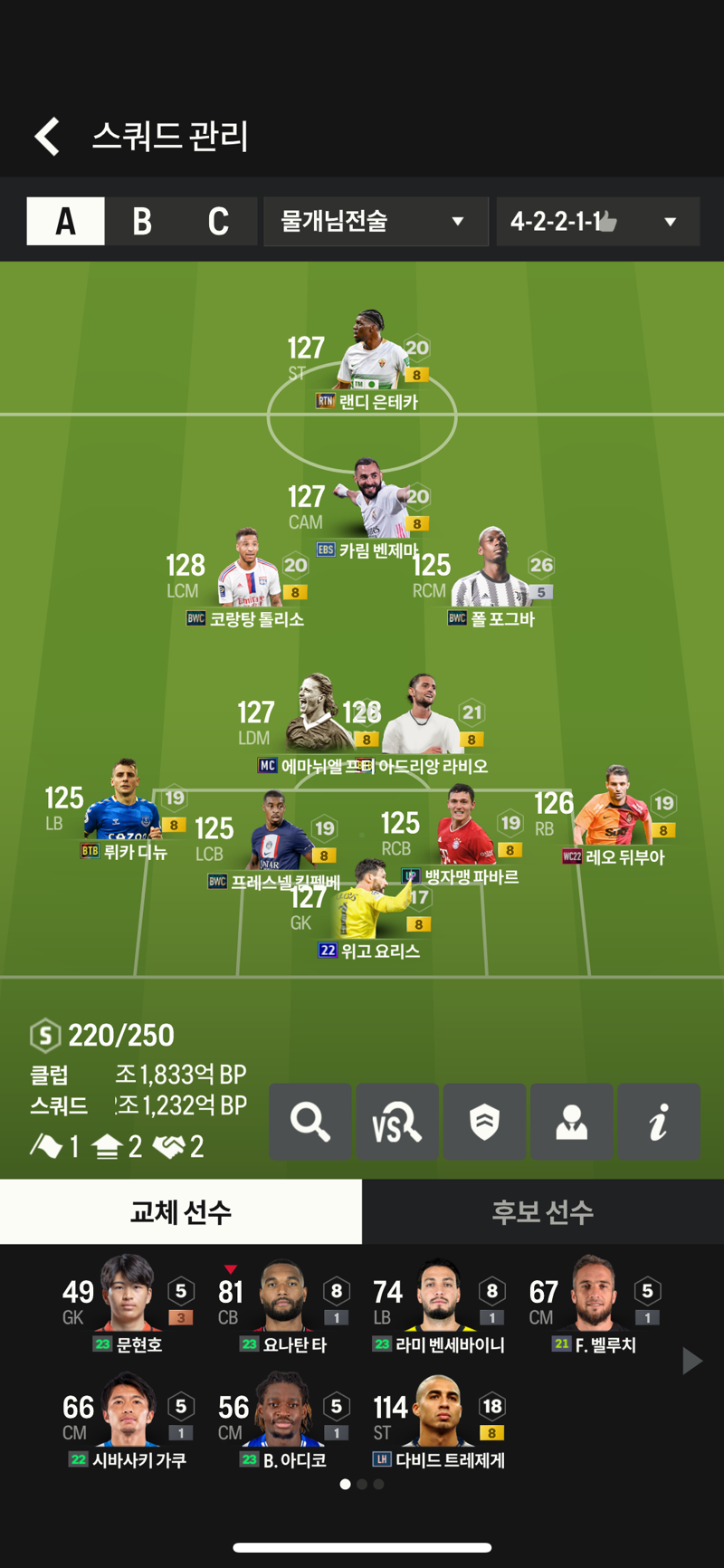 Fc 온라인 인벤 프랑스 2조 물개님전술 Fc 온라인 인벤 감독모드 게시판