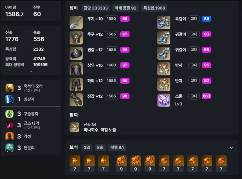 로스트아크 인벤 하칸 갈수있는 스펙이 될까요 로스트아크 인벤 홀리나이트 게시판