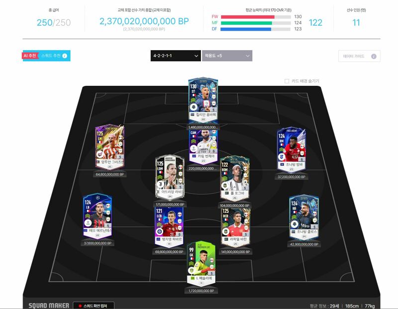 Fc 온라인 인벤 프랑스 스쿼드 투표해주세요 Fc 온라인 인벤 자유게시판