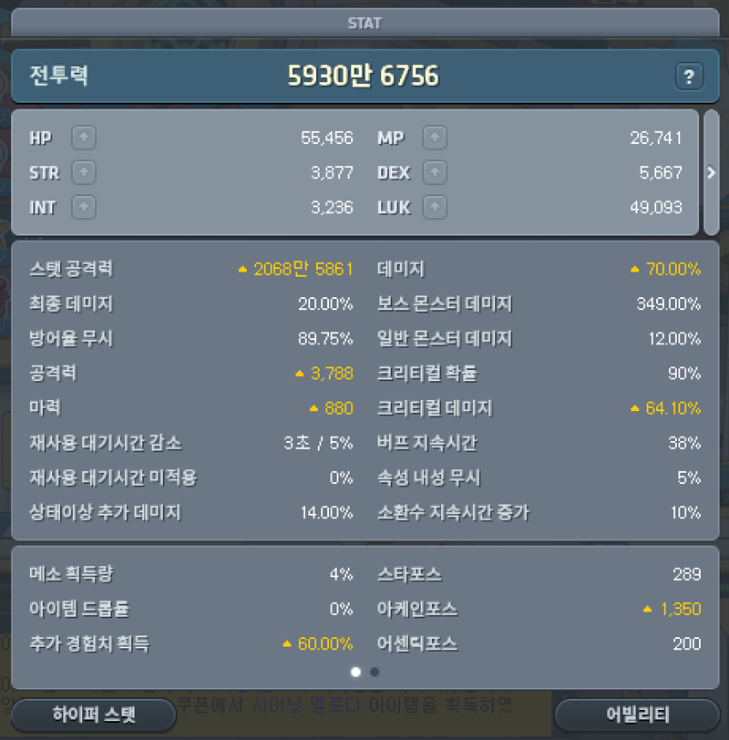 메이플스토리 인벤 환산 차이가 메이플스토리 인벤 도적 직업게시판