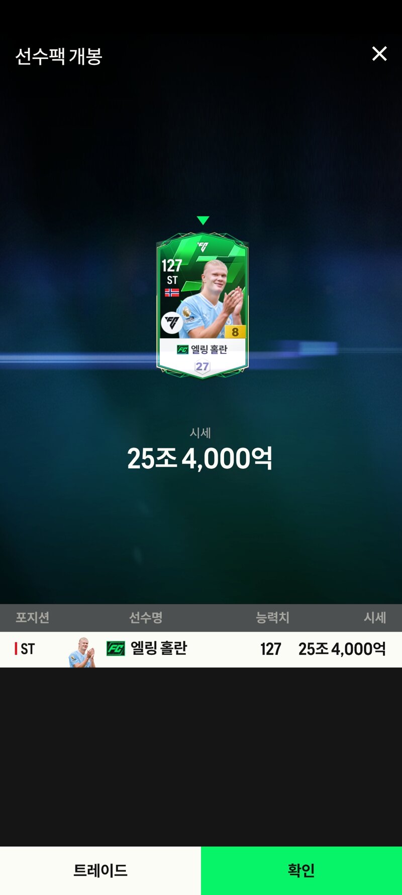 Fc 온라인 인벤 Fc 홀란 금카 판매합니다 Fc 온라인 인벤 득템강화 자랑 게시판