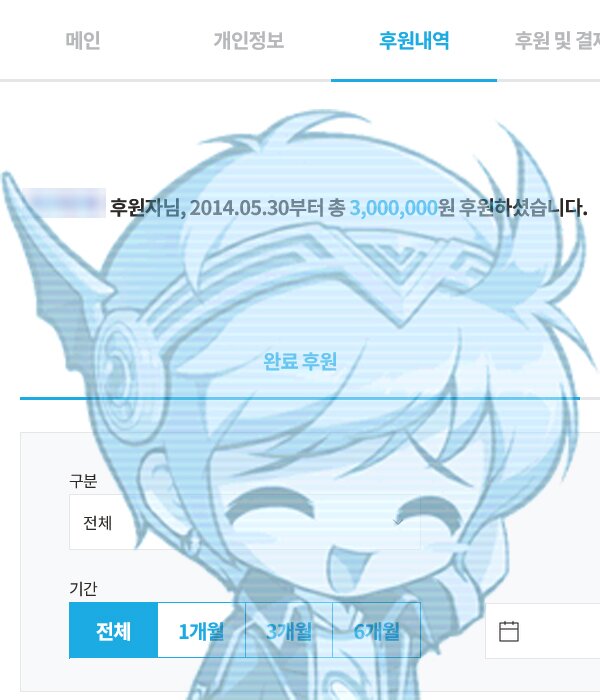 메이플스토리 커뮤니티 화제 기부 릴레이 응원합니다 Vortex Gaming