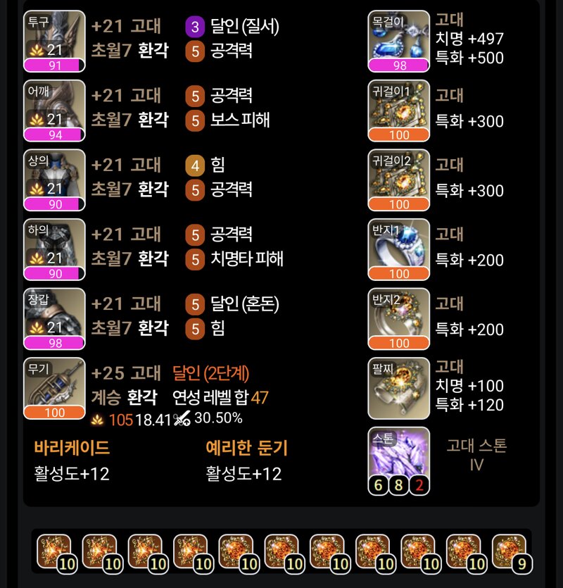 로스트아크 인벤 내가 오늘 숙제를 착실하게 빼서 남은 마지막 10홍 한조각을 맞출 확률 로스트아크 인벤 자유 게시판구