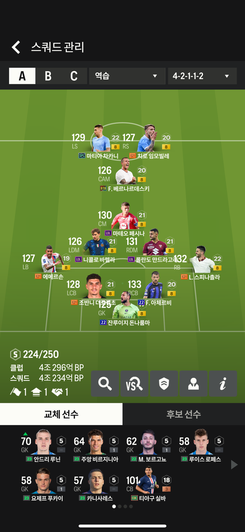 Fc 온라인 인벤 현역 이탈리아 하면서 느낀점 Fc 온라인 인벤 감독모드 게시판