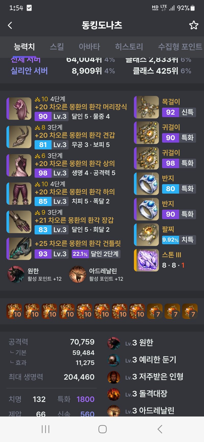 로스트아크 인벤 극특신 4오의배마 Dps질문 로스트아크 인벤 배틀마스터 게시판