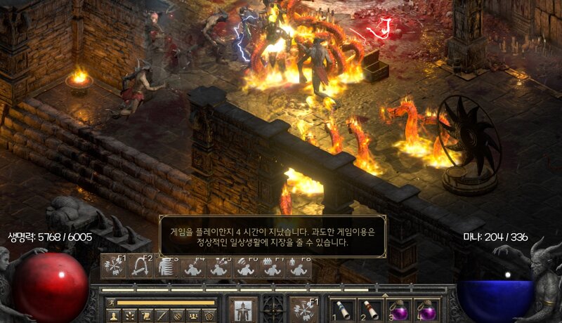ㅎㅎ 피통6000바바는 안죽는다에요 디아블로2 자유 게시판 디아블로2 인벤