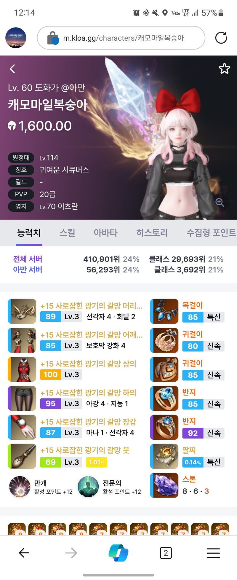 로스트아크 인벤 부계정 어카냐 로스트아크 인벤 자유 게시판