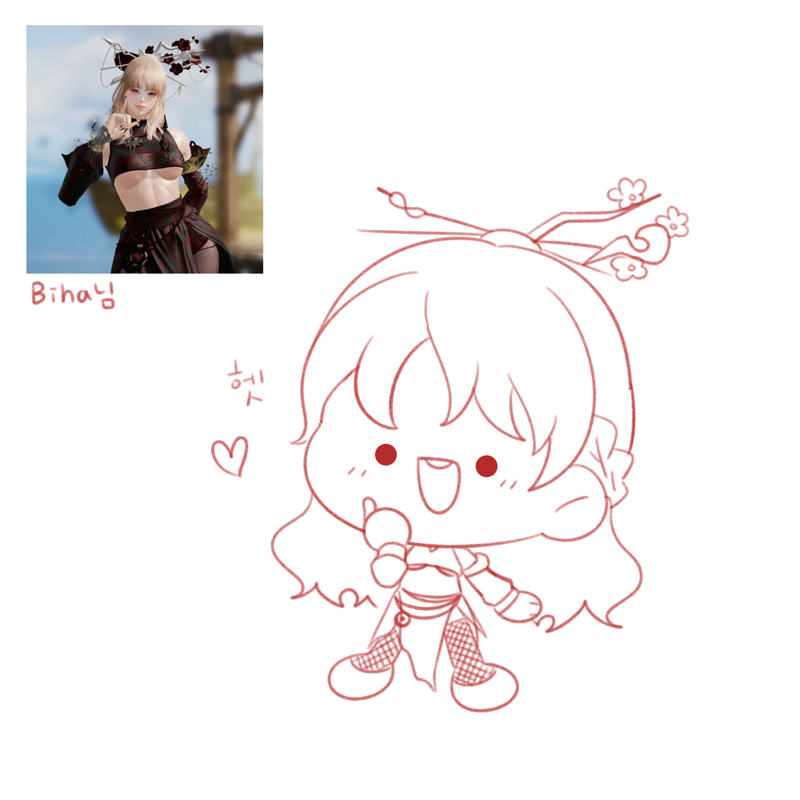 로스트아크 인벤 자게에서 그려드린 그림 로스트아크 인벤 팬아트and팬픽 게시판