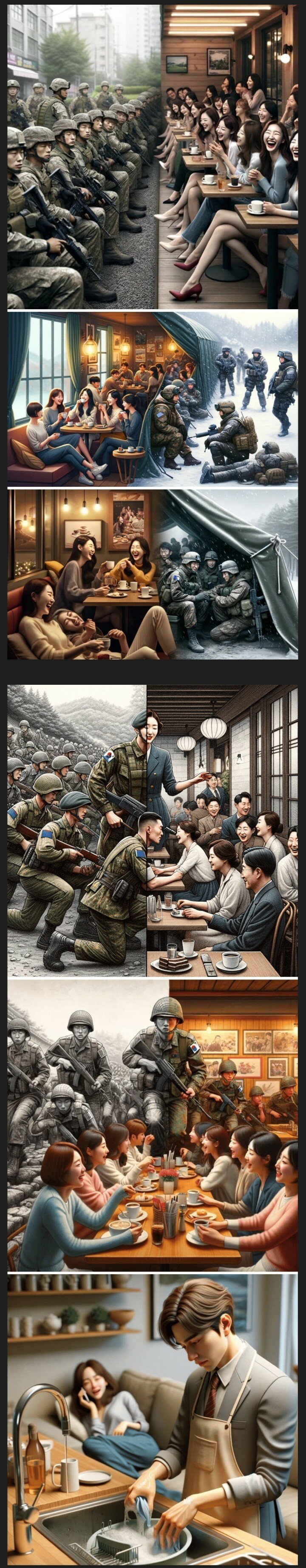 Ai가 그린 대한민국의 남 녀 차 별 ㅁㅊ 볼텍스 게이밍