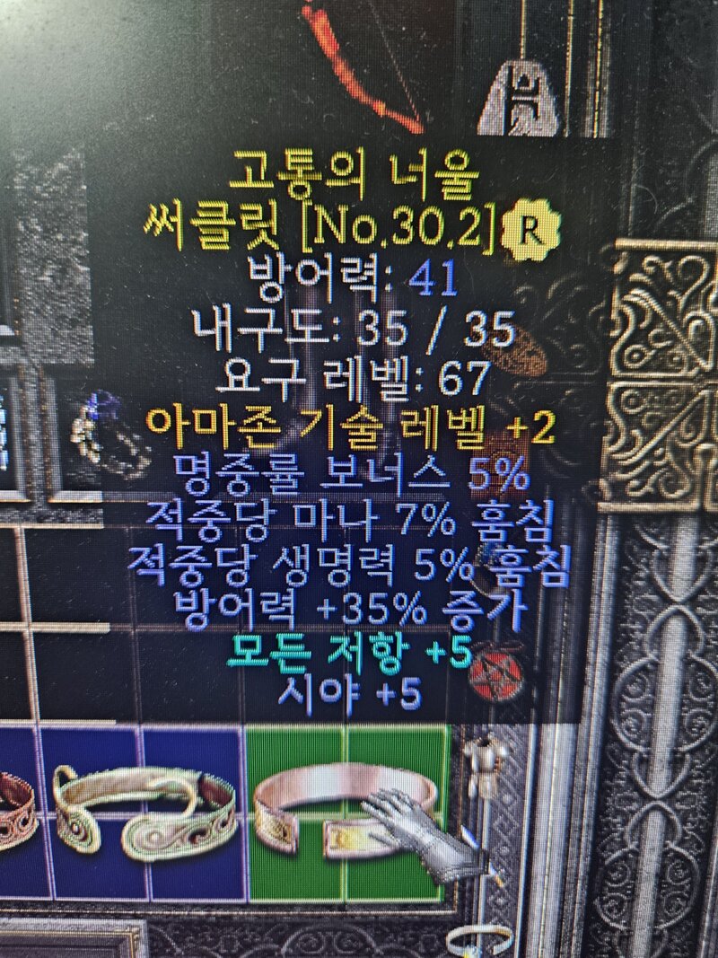고수형님들 감정좀부탁드려요 디아블로2 득템and자랑 게시판 디아블로2 인벤