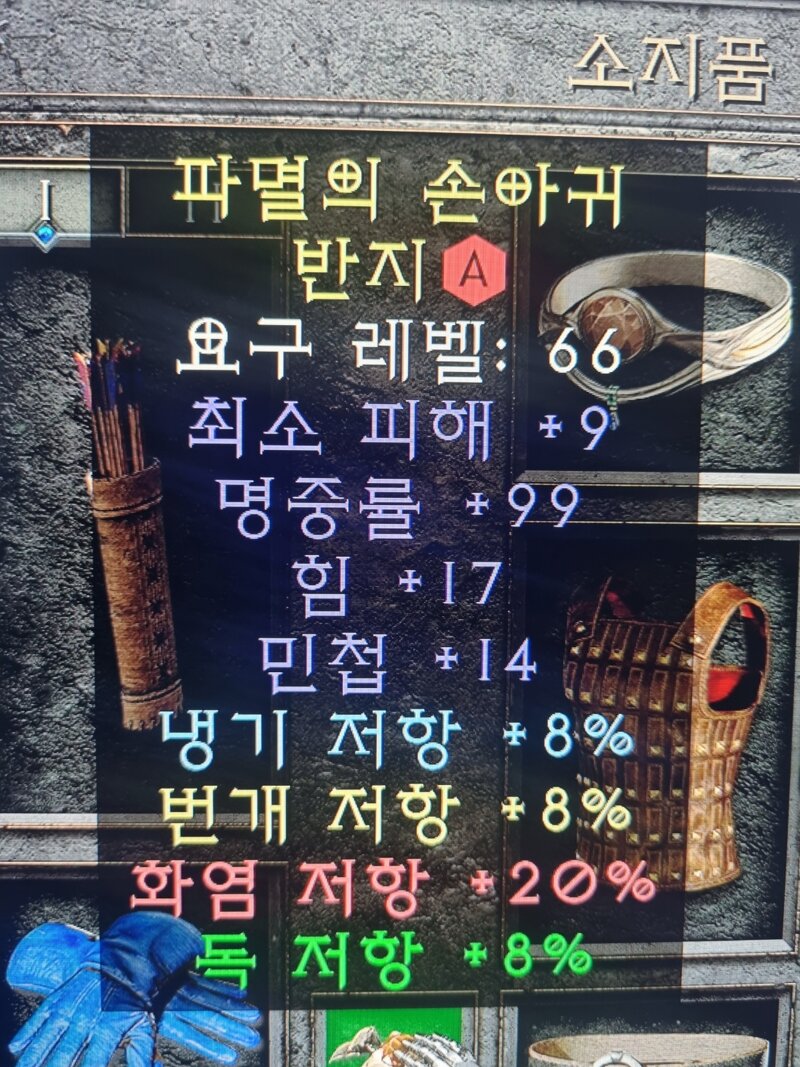 도박으로 나왔는데 내수쯤 해야겠죠 디아블로2 득템and자랑 게시판 디아블로2 인벤