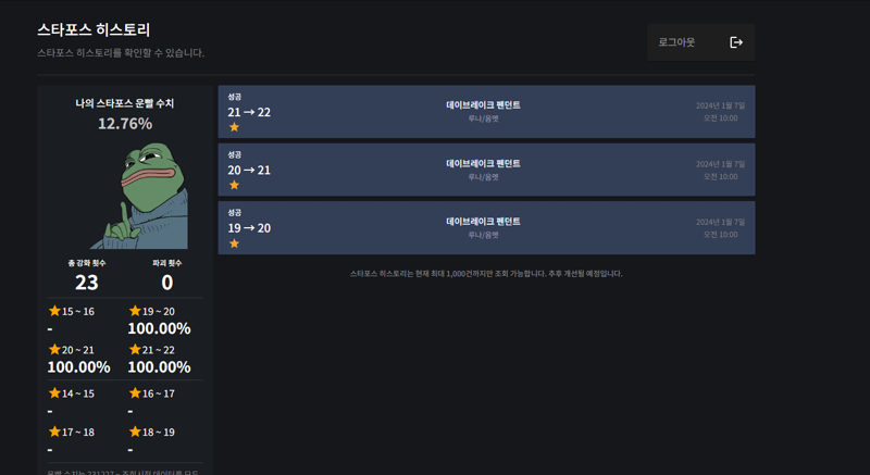 메이플스토리 인벤 스타포스 확률 주작이네 메이플스토리 인벤 자유게시판