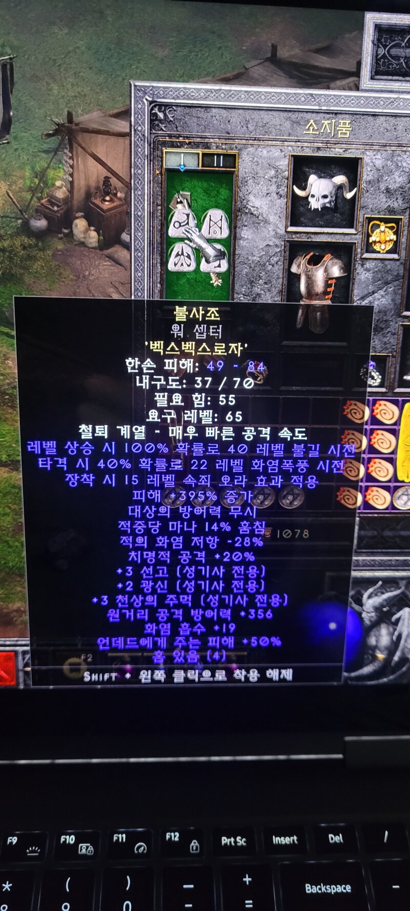 어떤 불사조를 쓸까요 디아블로2 성기사 게시판 디아블로2 인벤