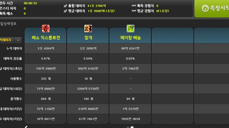 메이플스토리 인벤 정보30초 전분비교 메이플스토리 인벤 도적 직업게시판