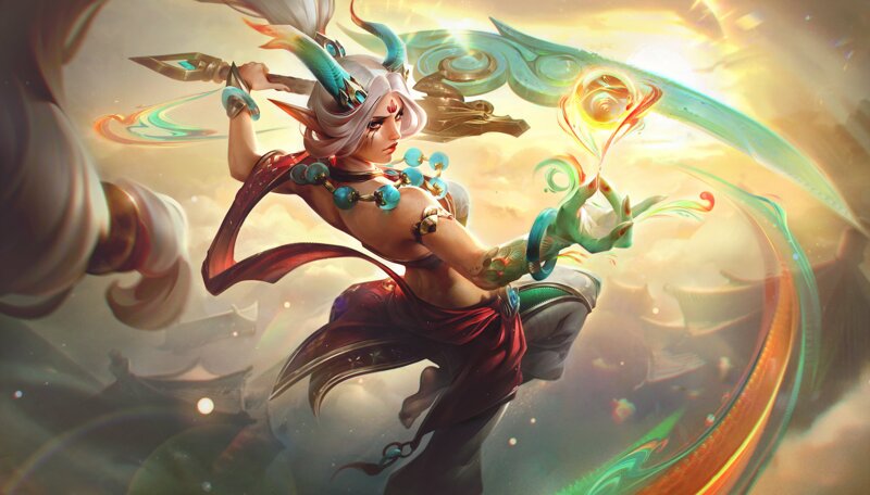 리그오브레전드 인벤 천상비늘 스킨 스플래시 아트 일부 공개 Lol 실시간 유저 정보 게시판