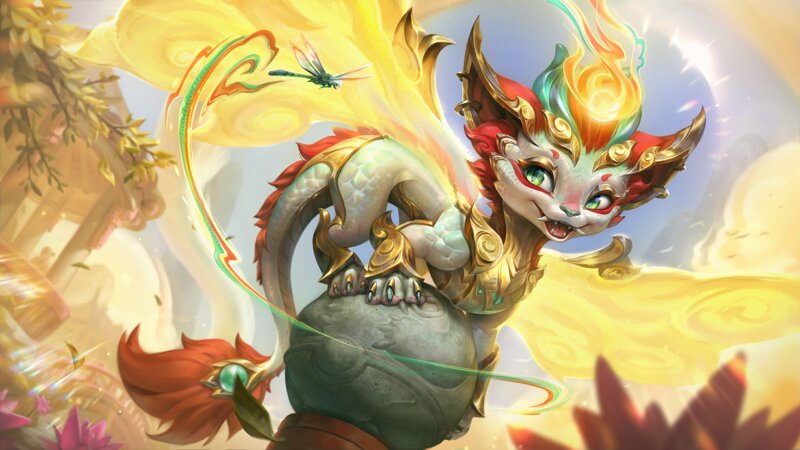 리그오브레전드 인벤 천상비늘 스킨 스플래시 아트 일부 공개 Lol 실시간 유저 정보 게시판