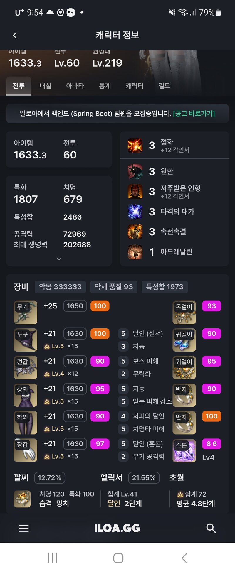 로스트아크 인벤 소서 인식 너무 않좋은듯 로스트아크 인벤 소서리스 게시판