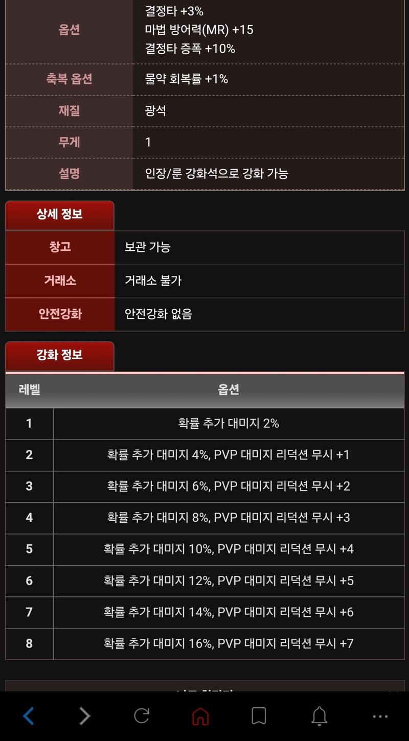 리니지m 인벤 형들 분노의 룬 강화 수치좀 봐주세요 리니지m 인벤 자유 게시판