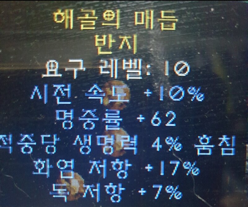 10레벨에 이 옵션이 나올 수 있낭 디아블로2 자유 게시판 디아블로2 인벤