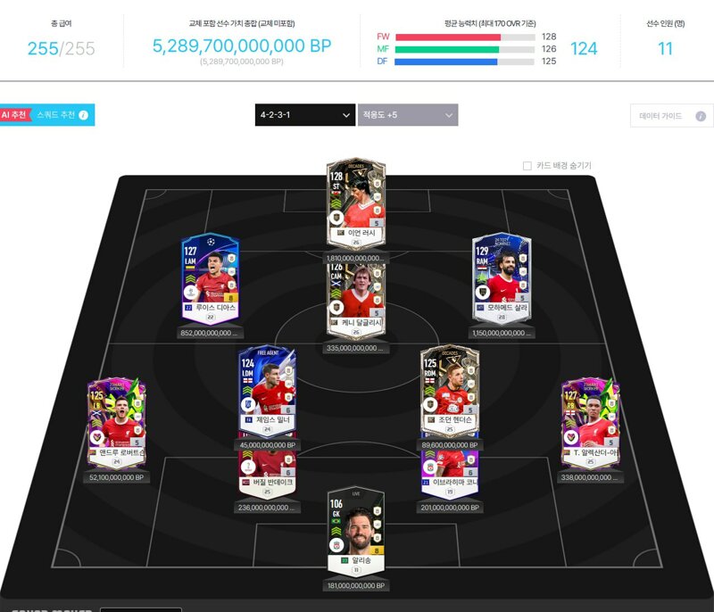 Fc 온라인 인벤 5조 리버풀 피드백 부탁드립니다 Fc 온라인 인벤 팀전술 평가 상담 게시판