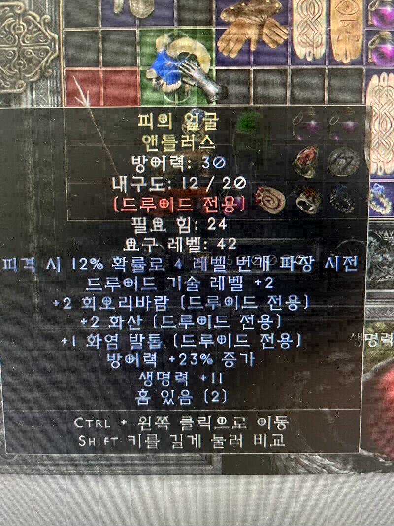 드루 뚜껑 환 디아블로2 자유 게시판 디아블로2 인벤