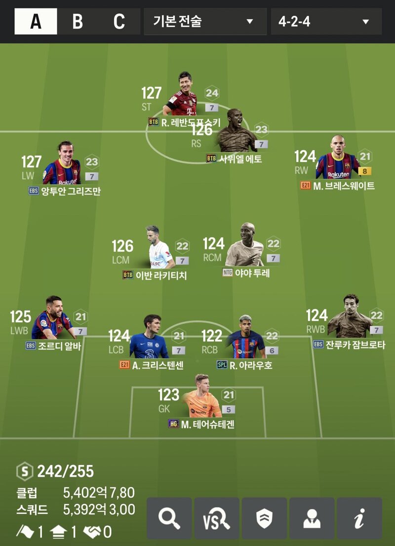 Fc 온라인 인벤 바르샤 5000억 팀평 부탁드려욥 Fc 온라인 인벤 선수 추천평가 게시판