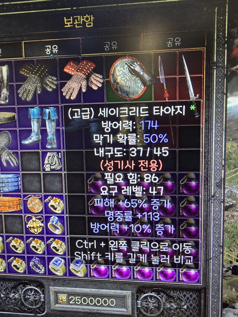이 방패로 구멍뚫어서 쓰나요 팔라 디아블로2 득템and자랑 게시판 디아블로2 인벤