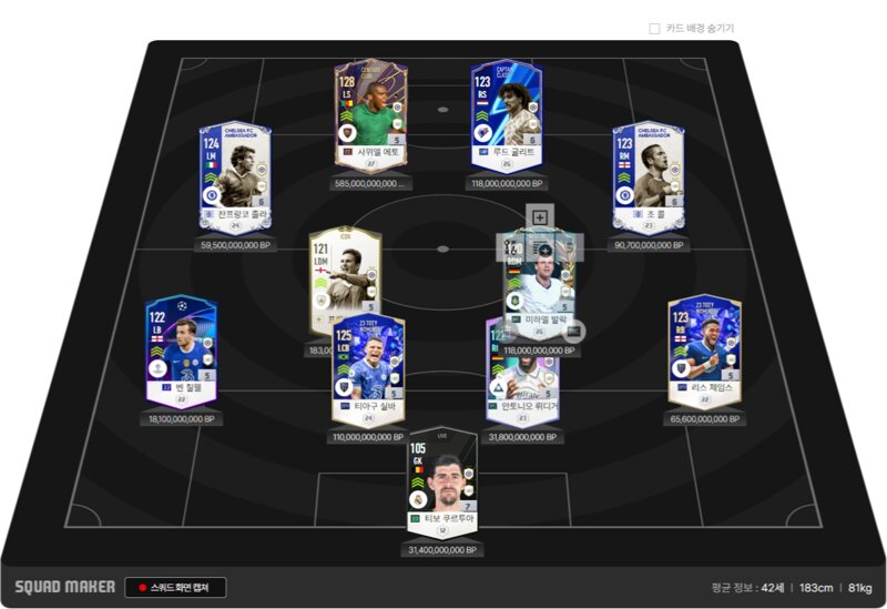 Fc 온라인 인벤 7000억으로 첼시 보강 추천좀여 Fc 온라인 인벤 팀전술 평가 상담 게시판
