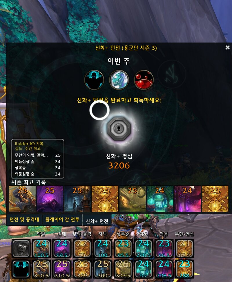 월드 오브 워크래프트 인벤 저도 드디어 3200 달성했습니다 와우 인벤 쐐기돌 게시판