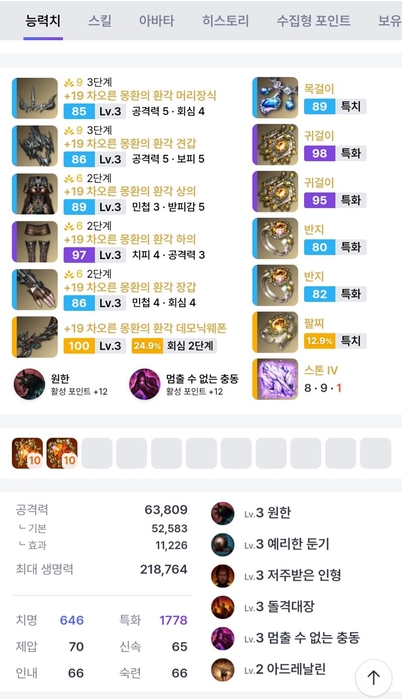 로스트아크 인벤 엘릭서 이정도면 끝난거지 로스트아크 인벤 자유 게시판