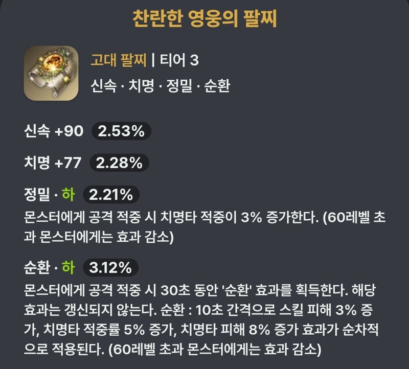 로스트아크 인벤 그믐 팔찌 이거 주면 쓰냐 로스트아크 인벤 소울이터 게시판