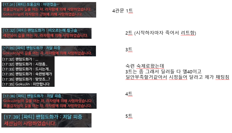 로스트아크 인벤 상하탑 숙련 숙제 3인길드팟6트는 기본 길드 스케일 빠따랜드세션쏘울감자gokujin