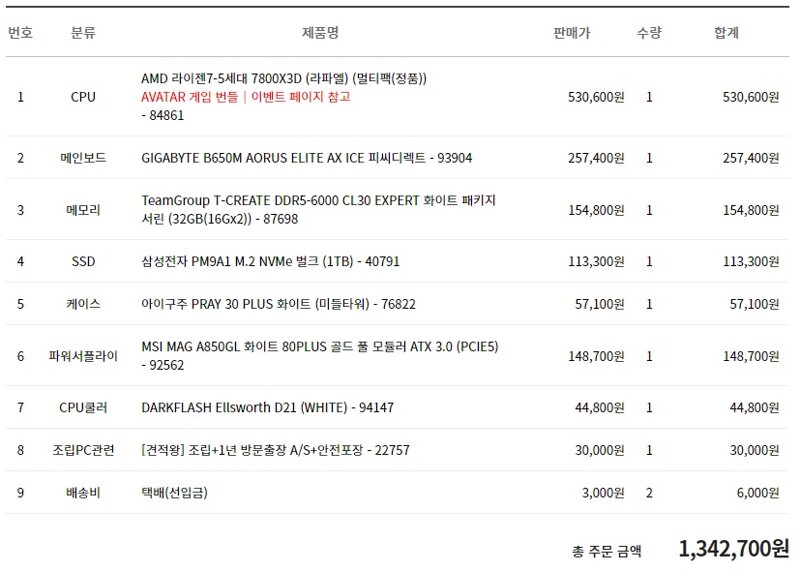 월드 오브 워크래프트 인벤 화이트컨셉 본체 구입 후기 Pc 견적 게시판
