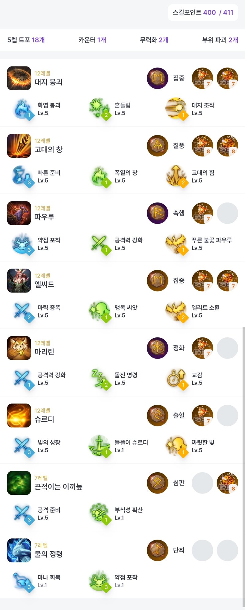 로스트아크 인벤 교머너 본캐로 키우는데 원래 이런가요 로스트아크 인벤 서머너 게시판