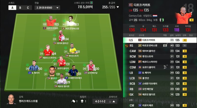 Fc 온라인 인벤 네덜란드 팀 근황 Fc 온라인 인벤 감독모드 게시판