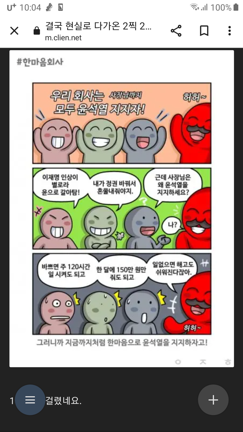 국민의 힘 지지자들 오픈이슈갤러리 인벤