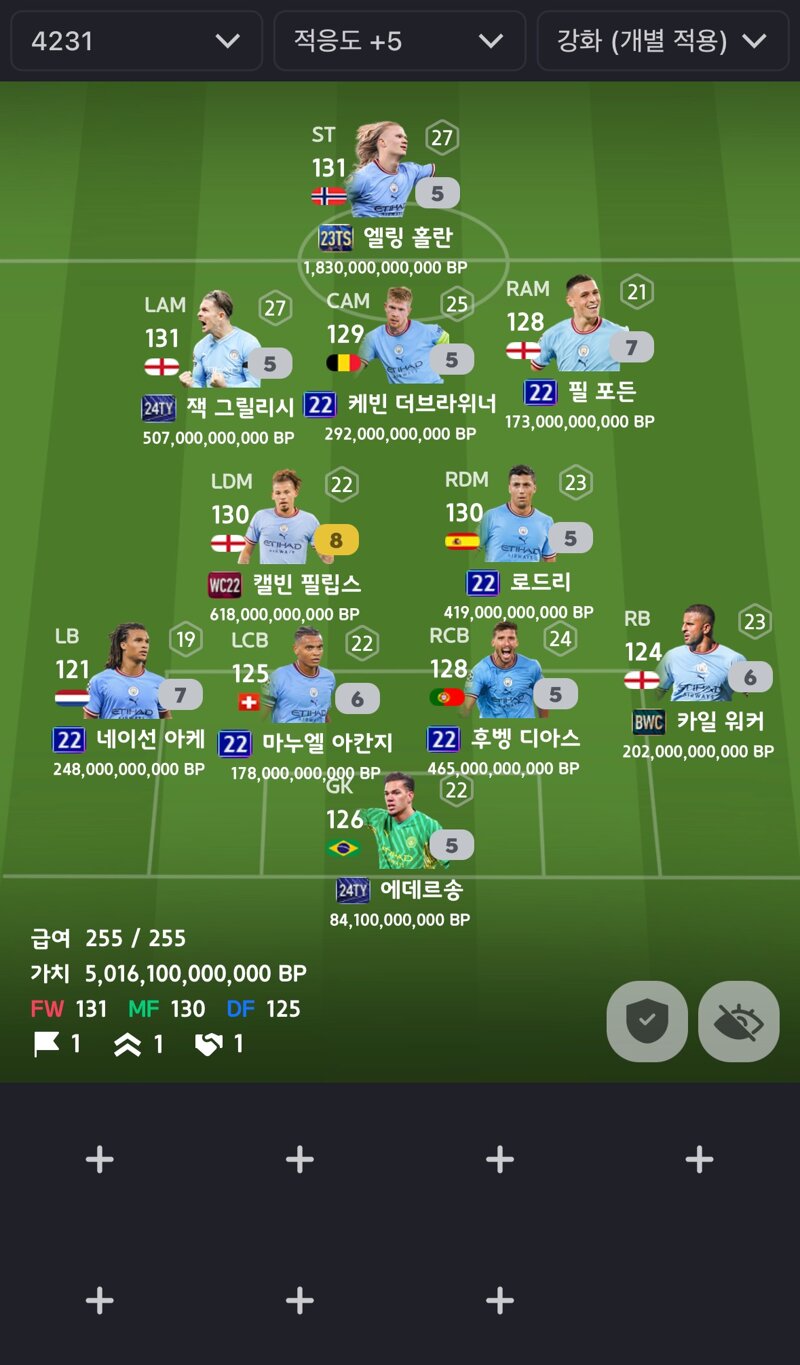 Fc 온라인 인벤 5조 맨시티 팀갈 할까요 Fc 온라인 인벤 선수 추천평가 게시판